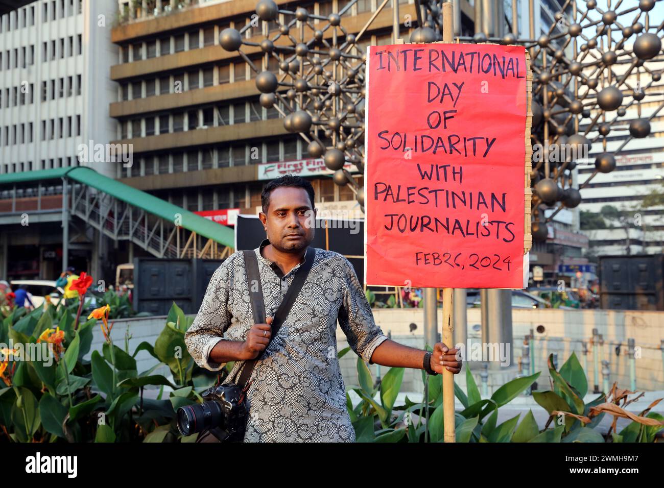 Support for palestinian journalist hi-res stock photography and images ...