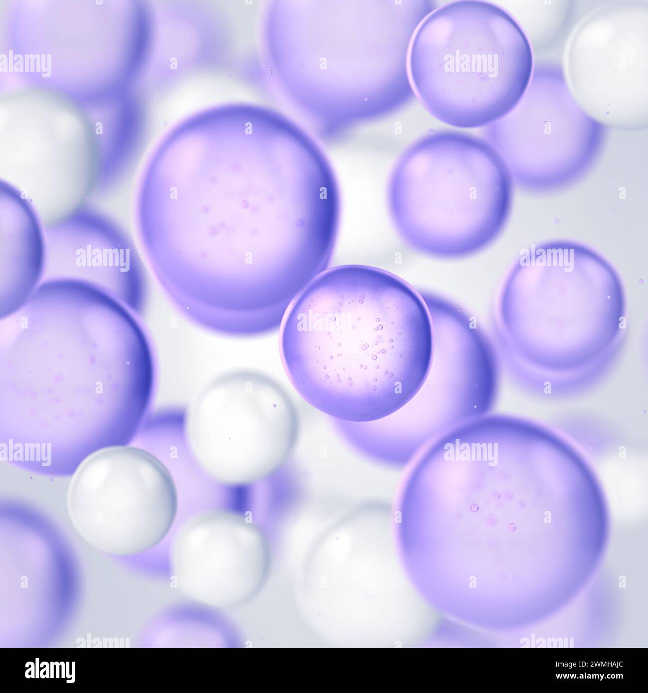 Hyaluronic acid droplets. Hyaluronan skin care and anti-age treatment ...