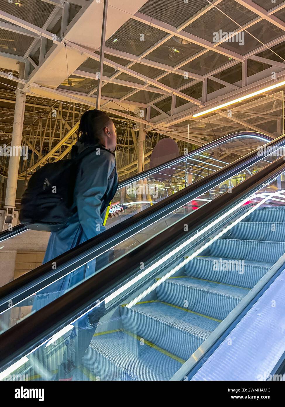Roissy, France, People Tourists, inside, Charles-de-Gaulle ...