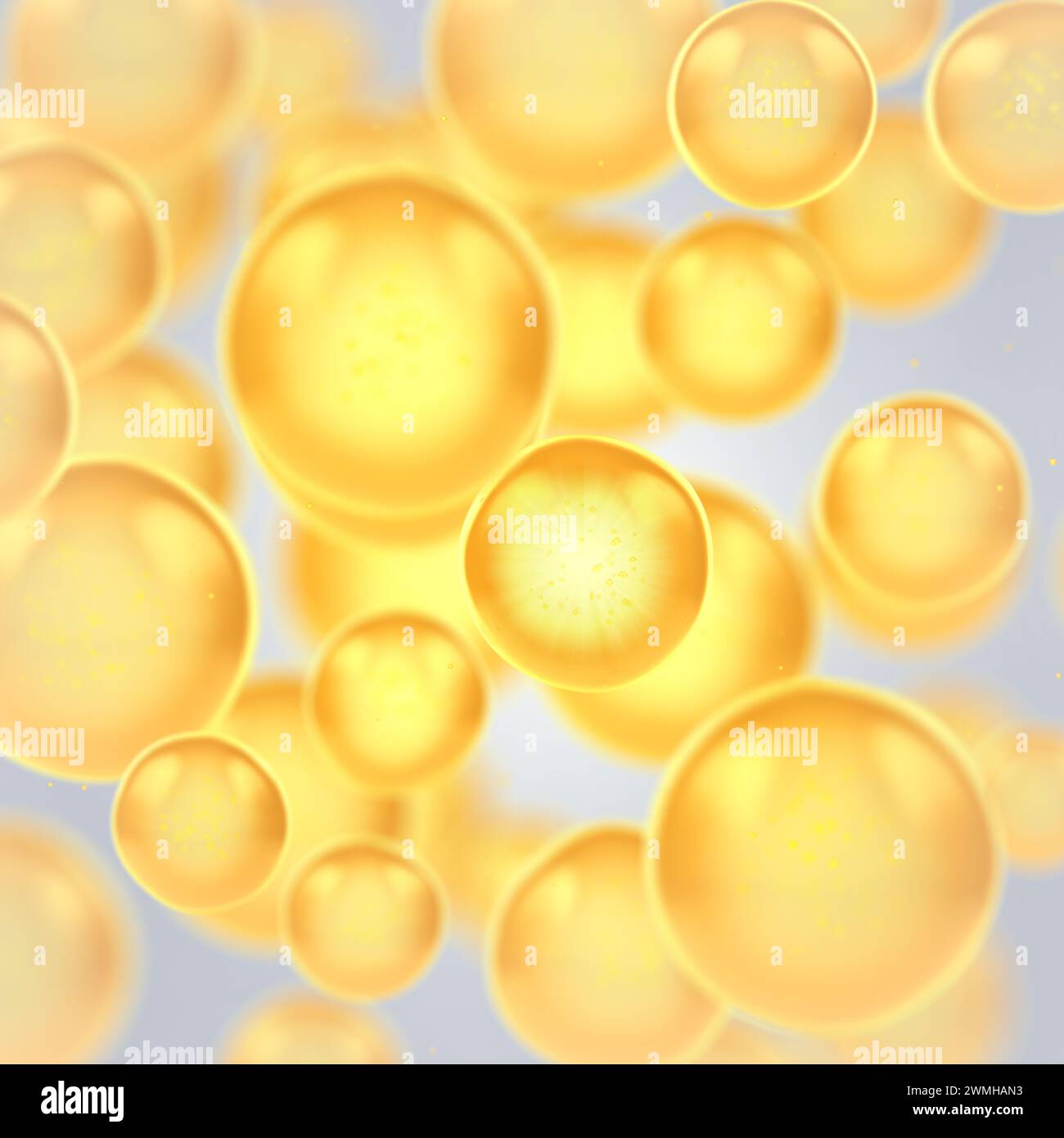 Shower gel droplets. Body and skin care anti-aging treatment Stock ...