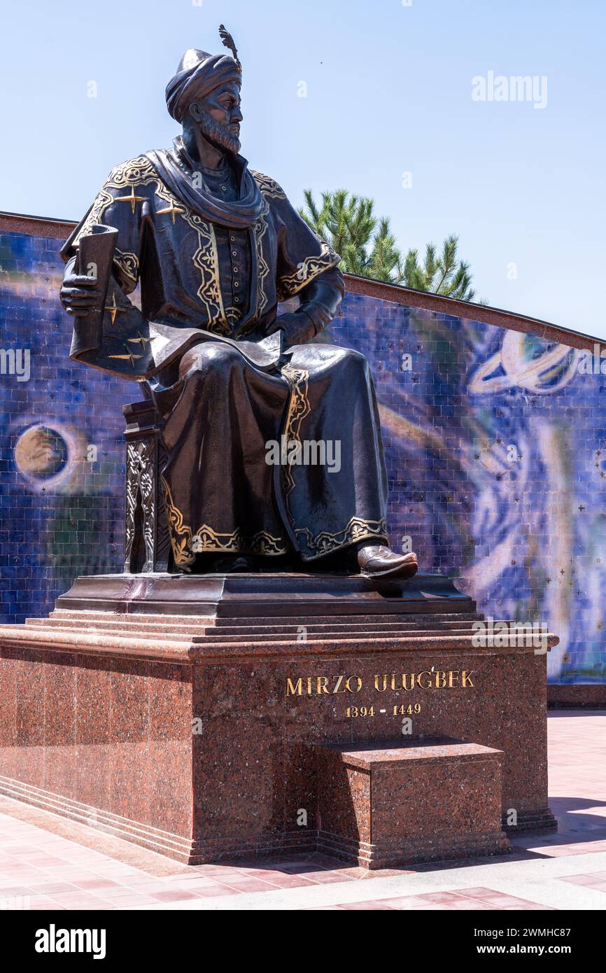 Memorial monument to mirzo ulugbek hi-res stock photography and images ...