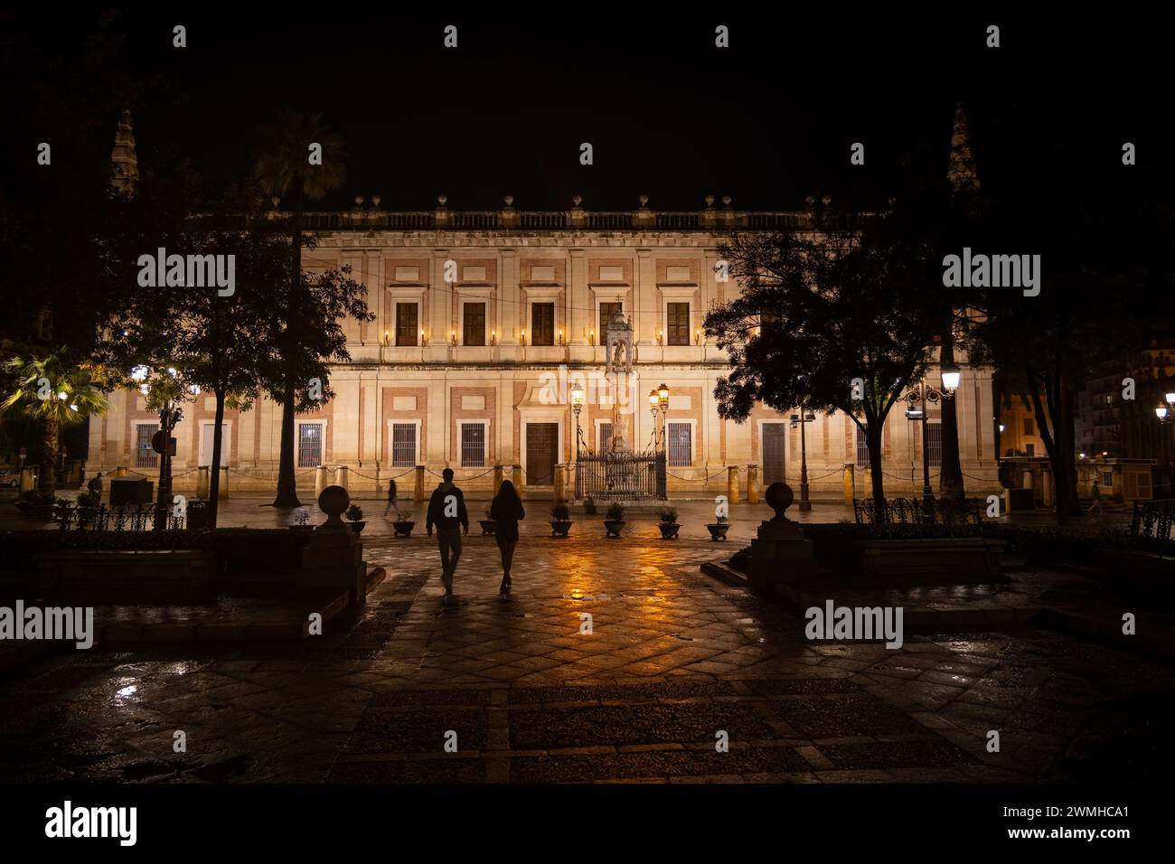 General Archive of the Indies (Archivo de Indias) from Plaza del ...