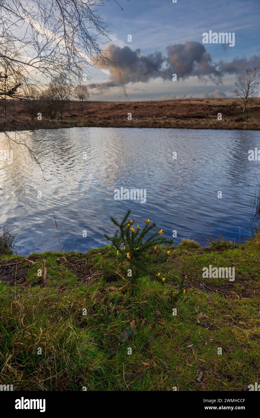 Little Barbrook Reservoir is in the Peak District National Park ...