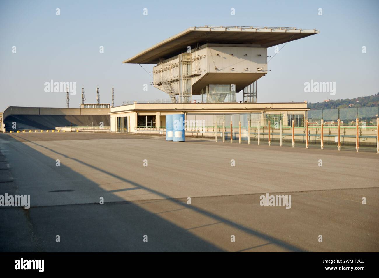 TURIN, ITALY - 14 SEP 2019: Legendary Fiat test track on the roof of ...