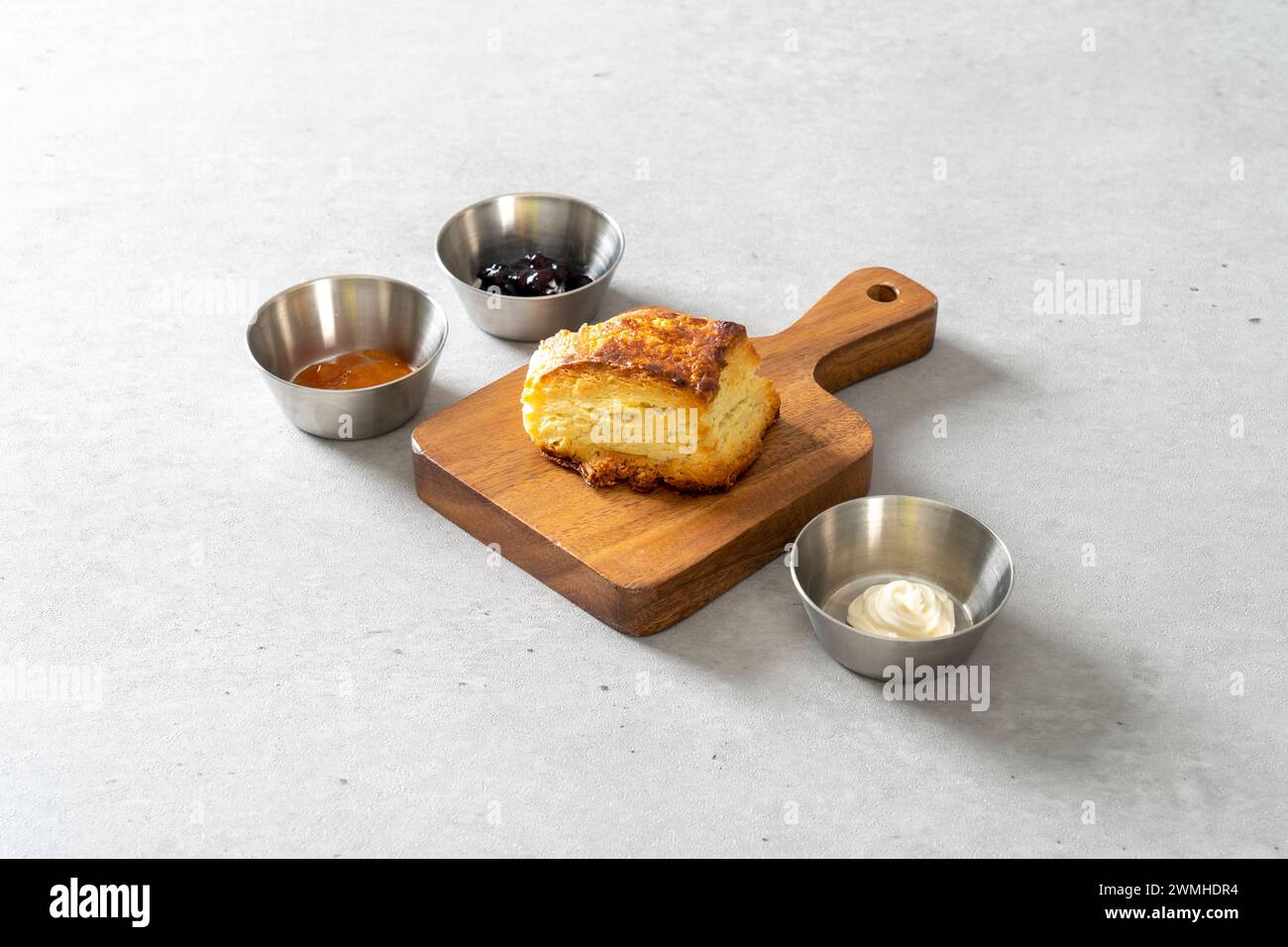 Korean food dish plain scones Garlic Bacon Scones einstephener Fate ...