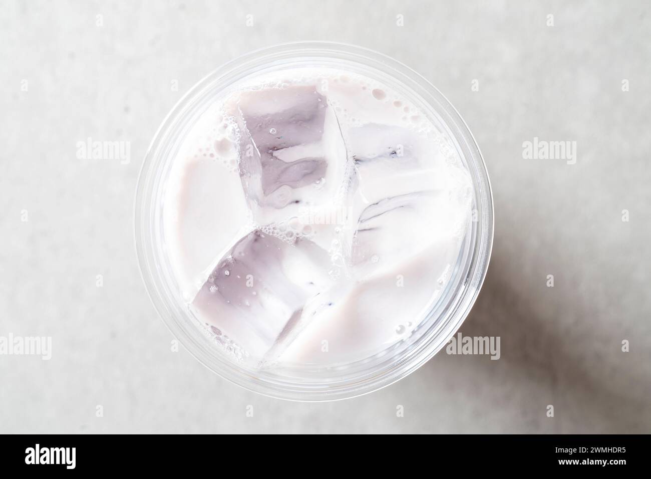 1 liter Americano coffee iced Korean food dish Blueberry latte Iced ...