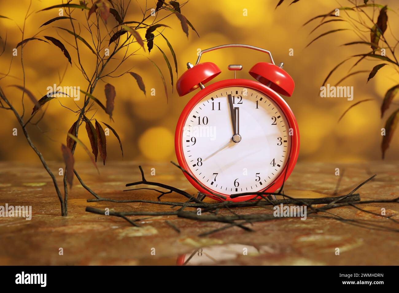 Doomsday clock hi-res stock photography and images - Alamy