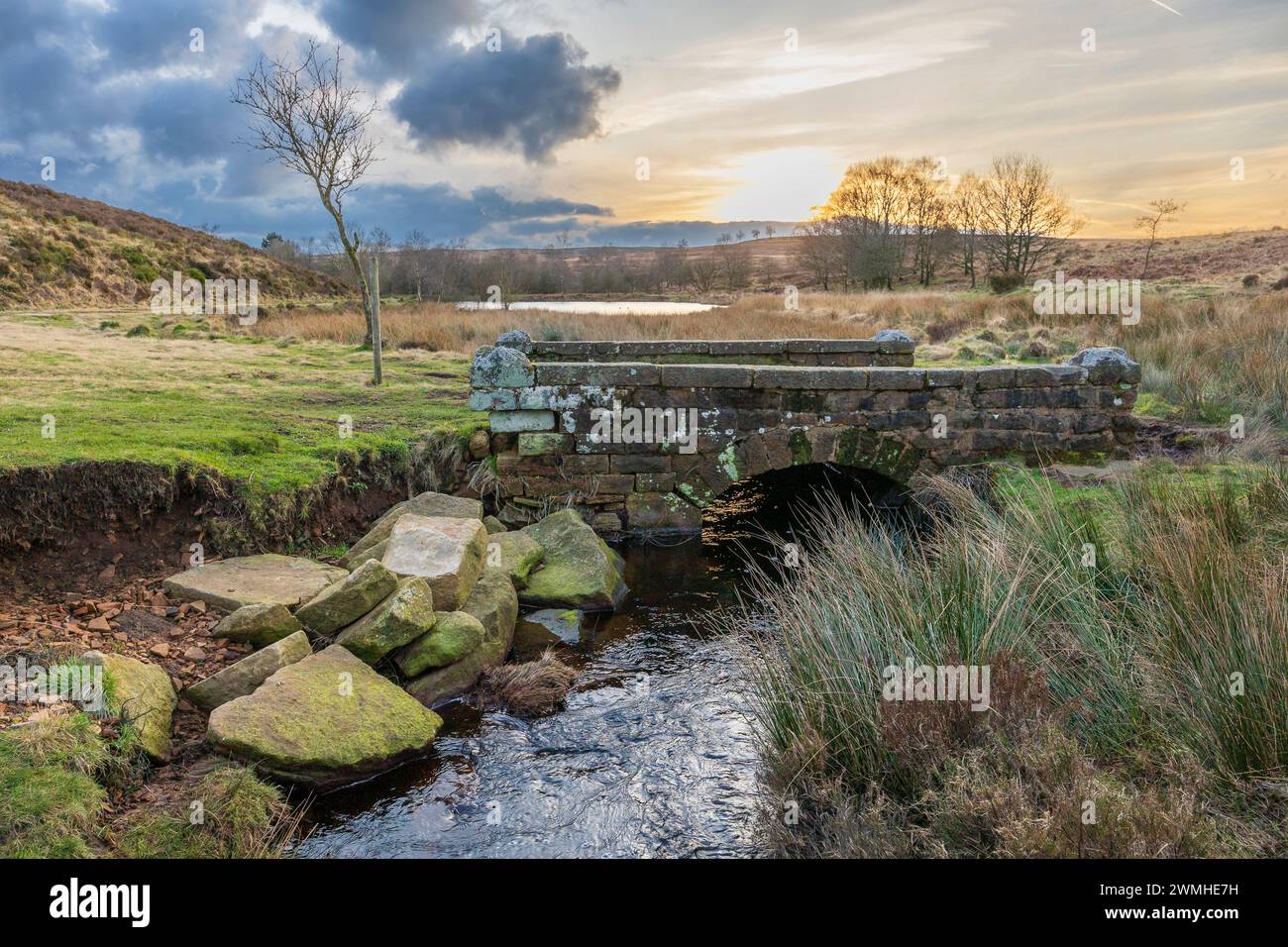 Little Barbrook Reservoir is in the Peak District National Park ...