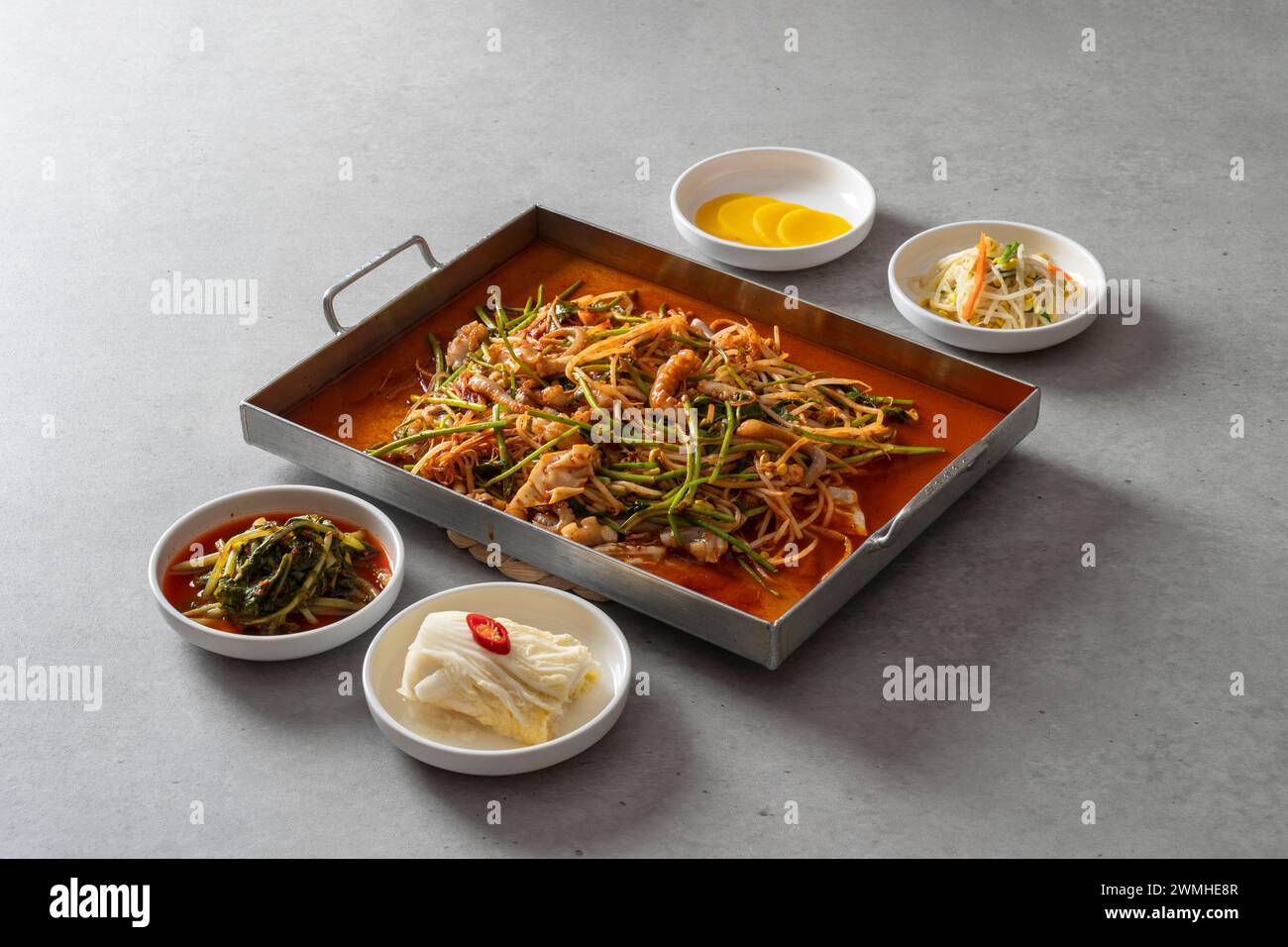 Octopus seafood pancake hi-res stock photography and images - Alamy