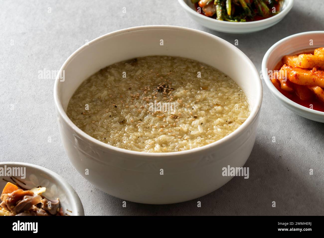 Samgyetang, lacquer samgyetang, Korea, food, abalone porridge ...