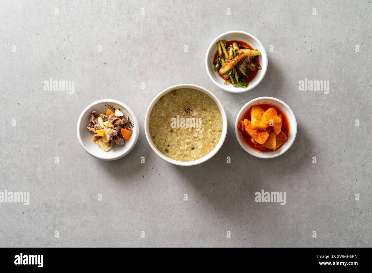 Samgyetang, lacquer samgyetang, Korea, food, abalone porridge ...