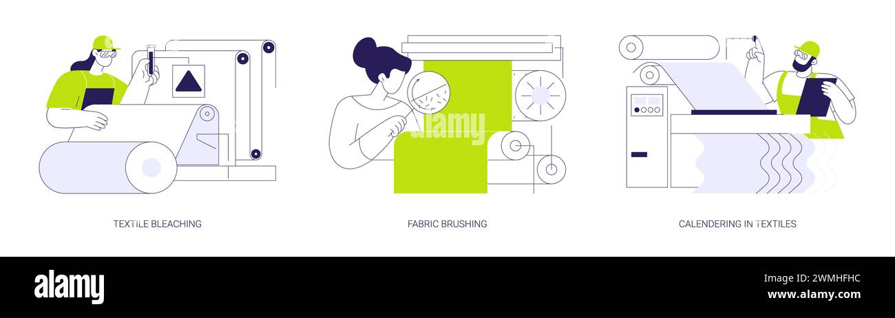 Textile industry graphics Stock Vector Images - Alamy