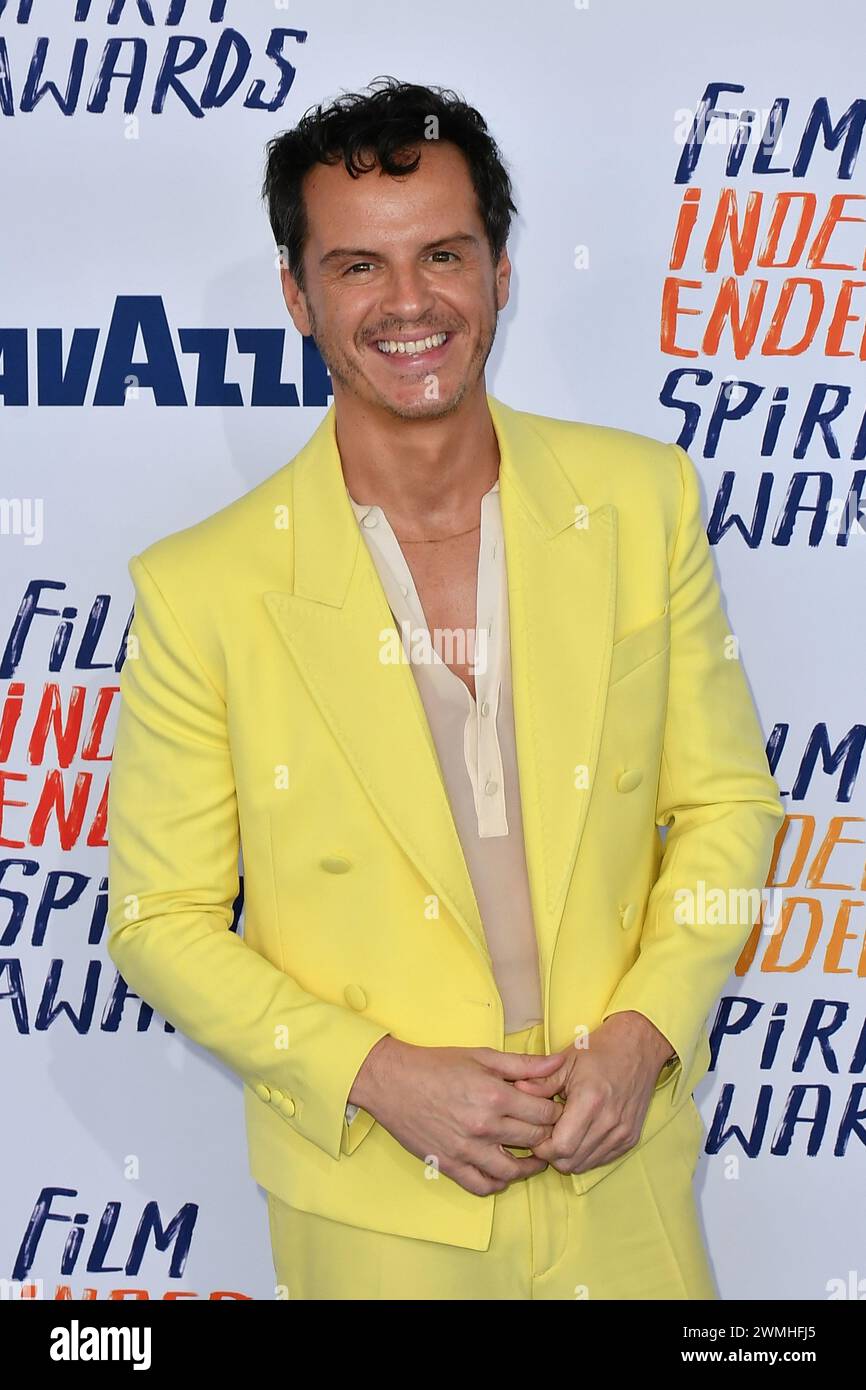 Andrew Scott attends the 2024 Film Independent Spirit Awards on ...