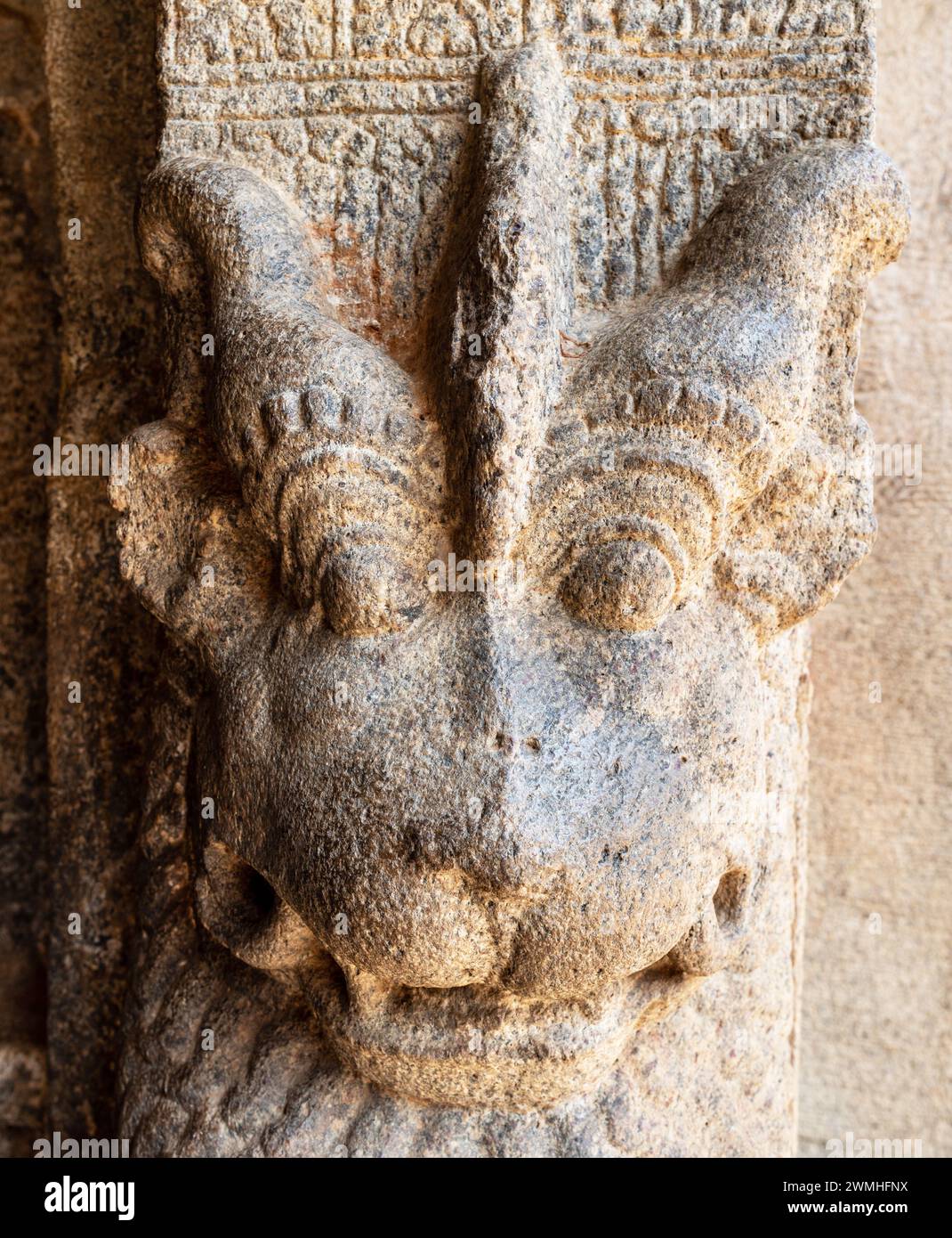 Carvings at Pancharatha Temple Mamallapuram India Stock Photo - Alamy