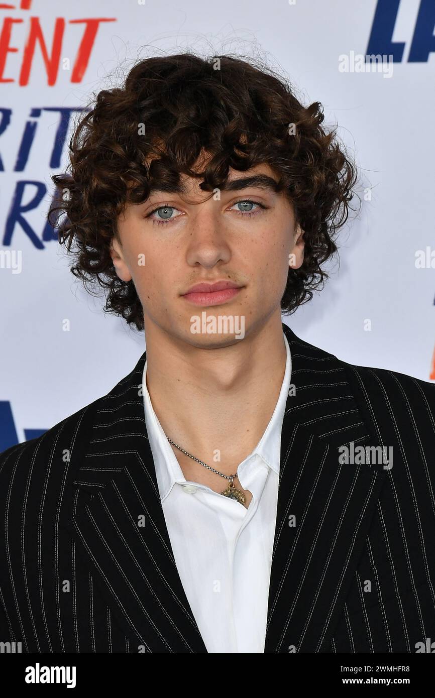 Gavin Caselegno attends the 2024 Film Independent Spirit Awards on ...