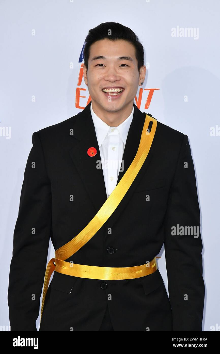 Joel Kim Booster attends the 2024 Film Independent Spirit Awards on ...