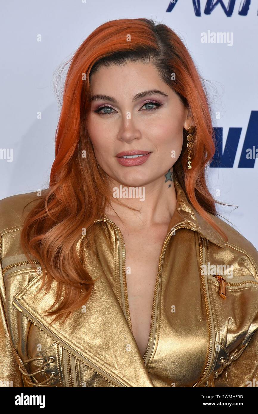 Trace Lysette attends the 2024 Film Independent Spirit Awards on February 25, 2024 in Santa ...