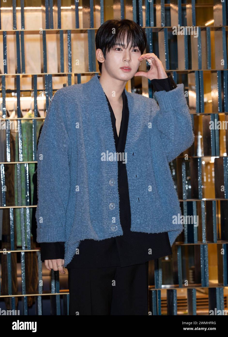 Seoul, South Korea. 26th Feb, 2024. South Korean vocal Han Yu-jin ...