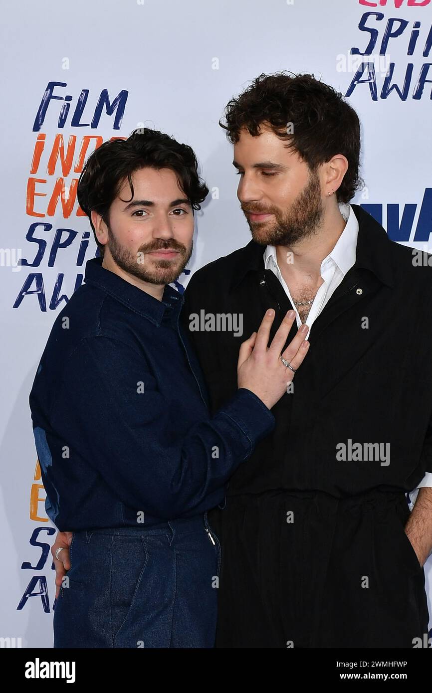 Ben Platt Noah Galvin Attend The 2024 Film Independent Spirit Awards