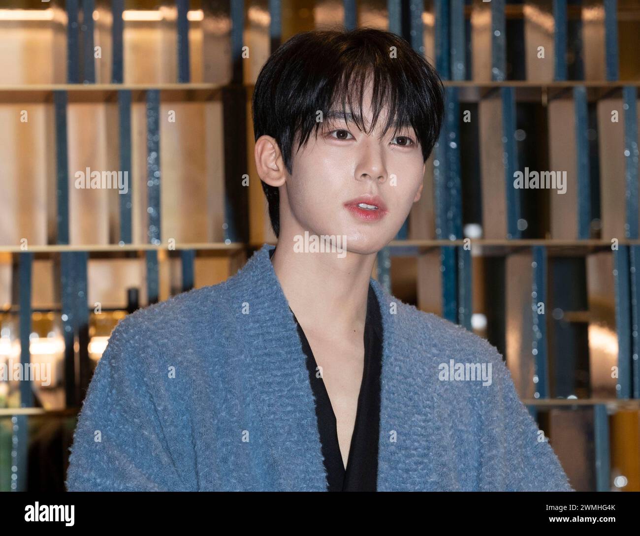 Seoul, South Korea. 26th Feb, 2024. South Korean vocal Han Yu-jin ...