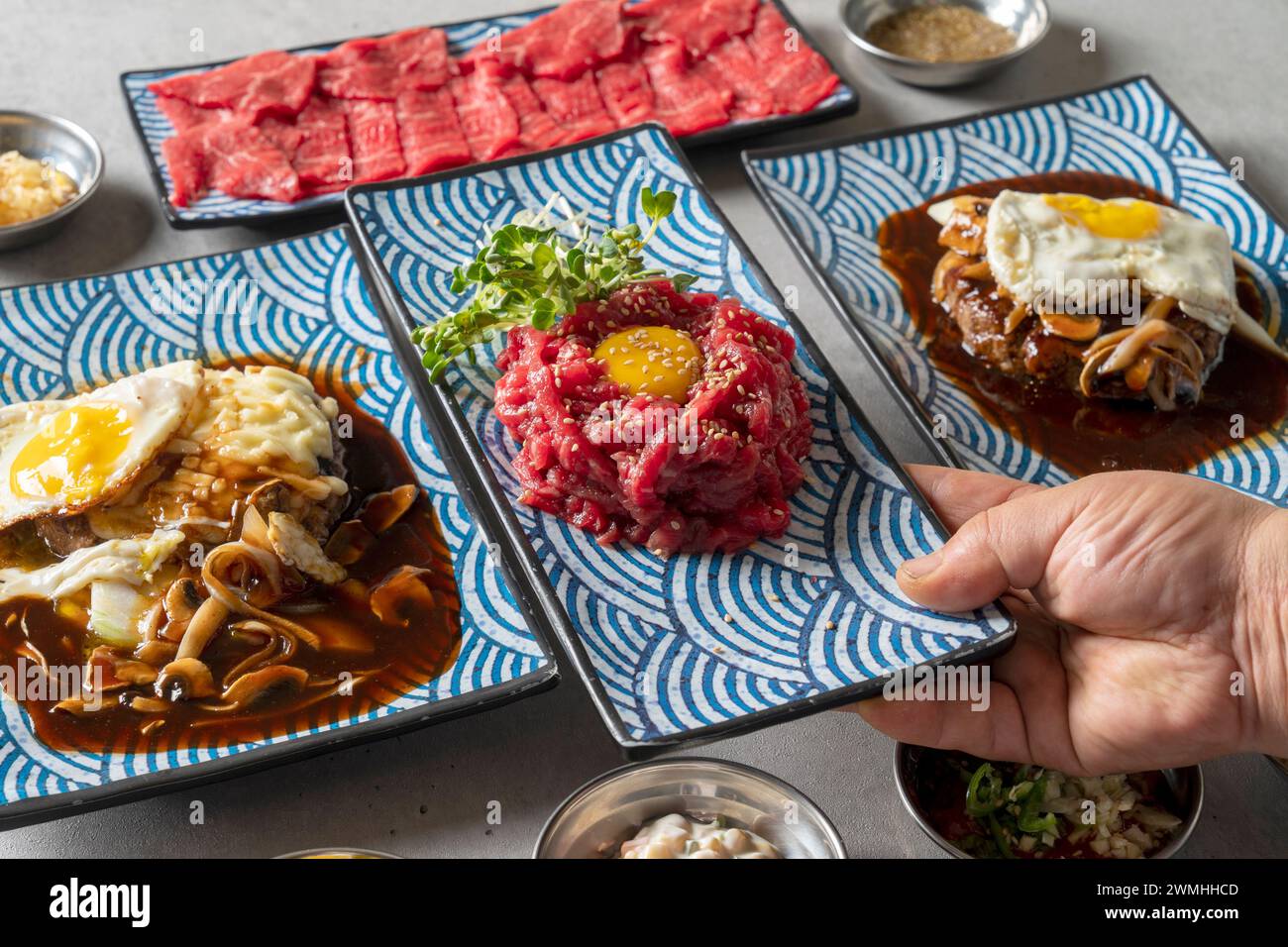 Beef sashimi, yukhoe, korean food, food, beef, sashimi, yukhoe ... Beef sashimi, yukhoe, korean food, food, beef, sashimi, yukhoe ...