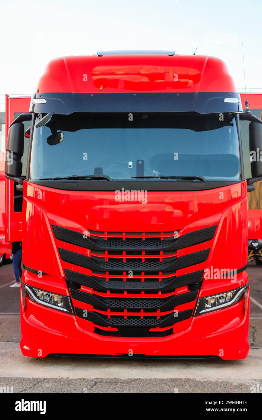 Shiny red truck hi-res stock photography and images - Alamy