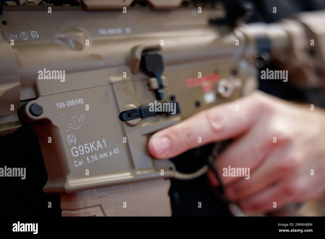 Daniel defense rifle hi-res stock photography and images - Alamy