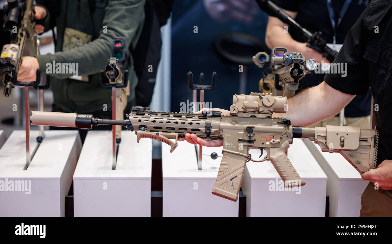 Daniel defense rifle hi-res stock photography and images - Alamy