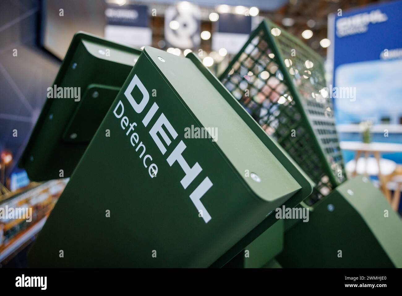 Nuremberg, Germany. 26th Feb, 2024. The non-kinetic drone defense ...