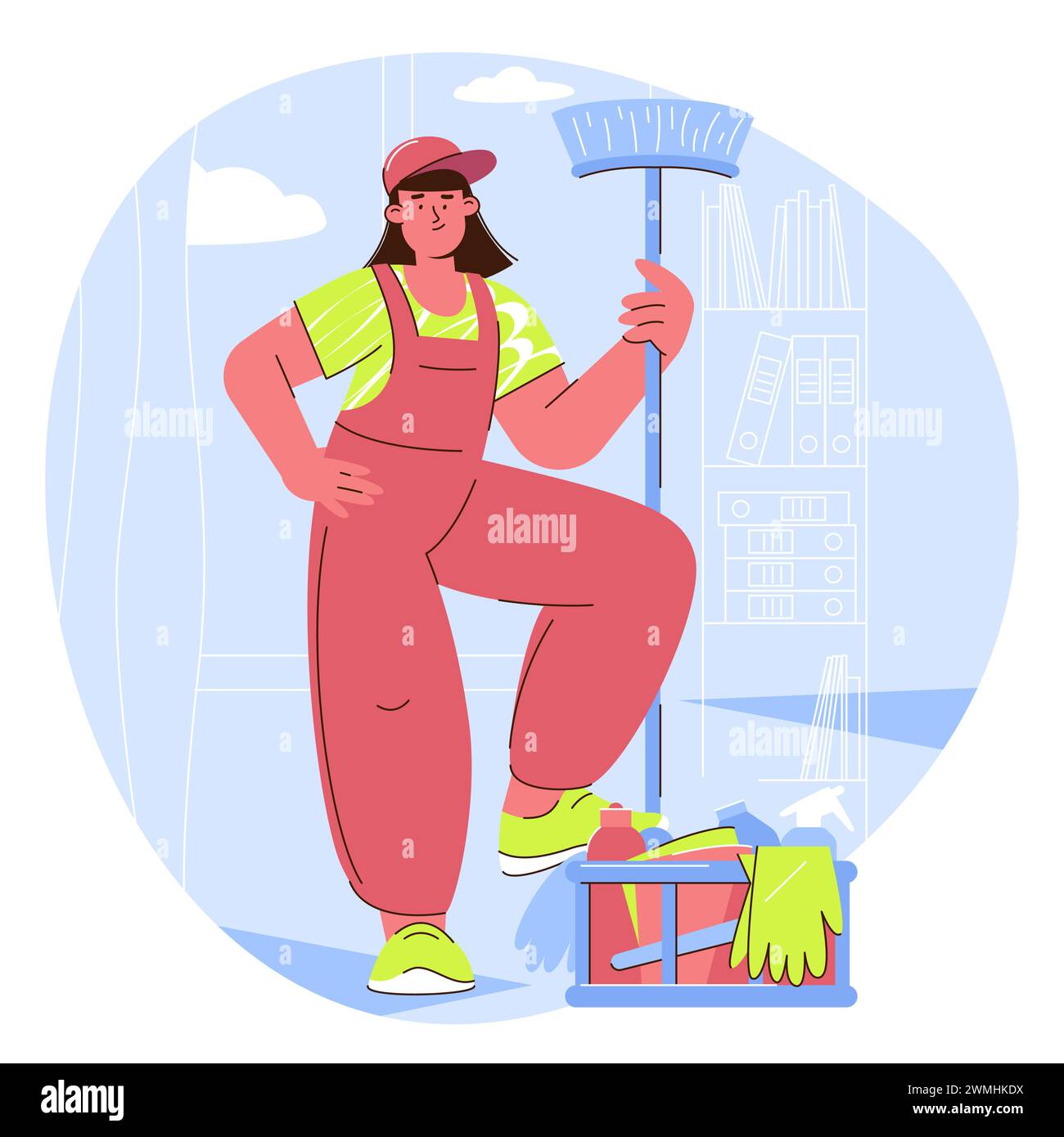 Home cleaning crew hi-res stock photography and images - Alamy