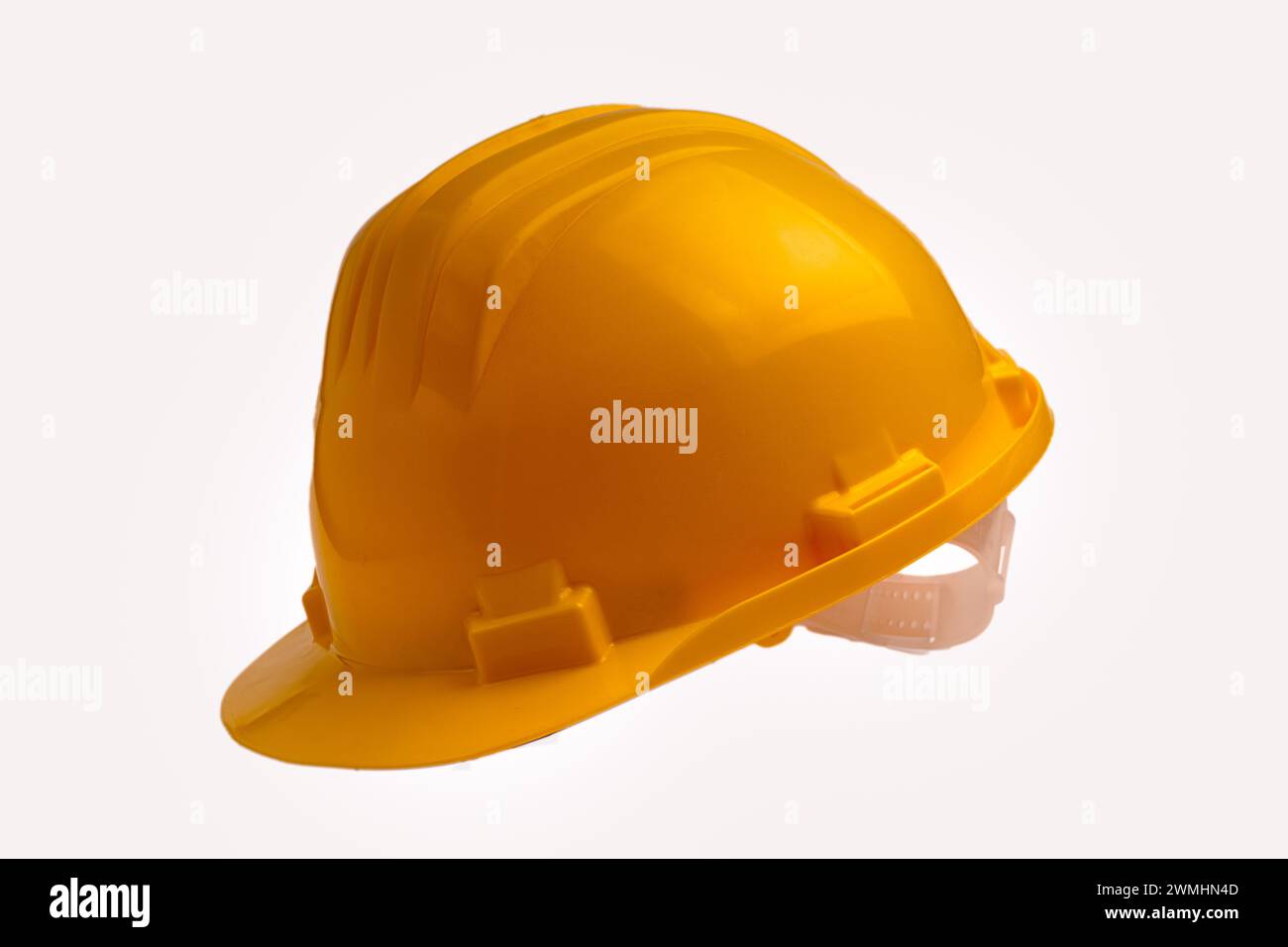 safety hard hat cut out isolated on a white background Stock Photo - Alamy