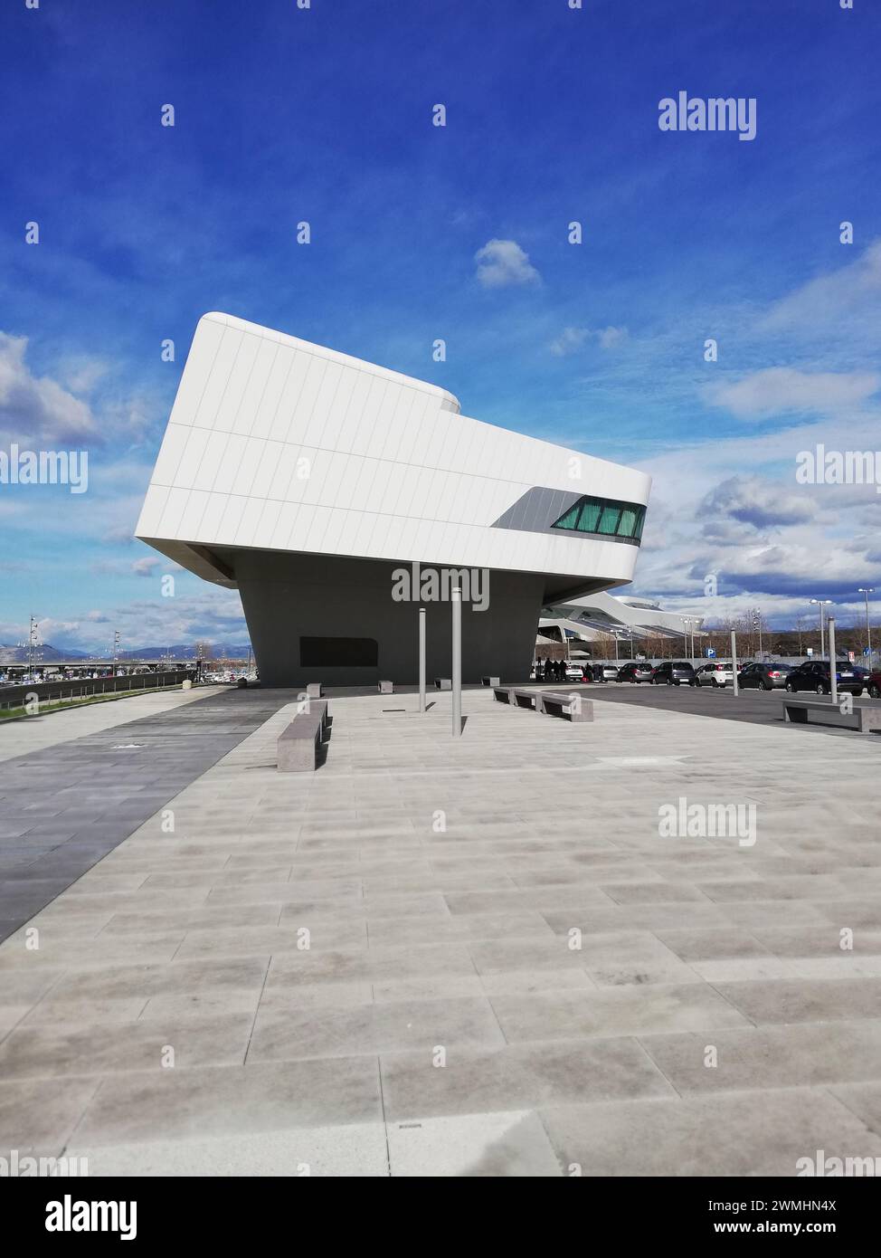 Naples - Italy - march 25, 2024: external view of the Afragola railway ...