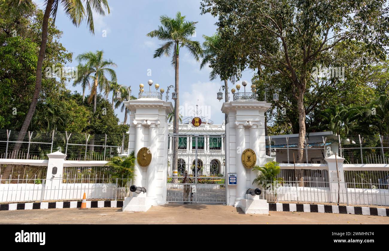 Pondicherry french architecture hi-res stock photography and images - Alamy