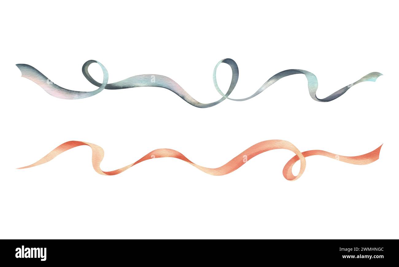 Female hand orange ribbon Cut Out Stock Images & Pictures - Alamy