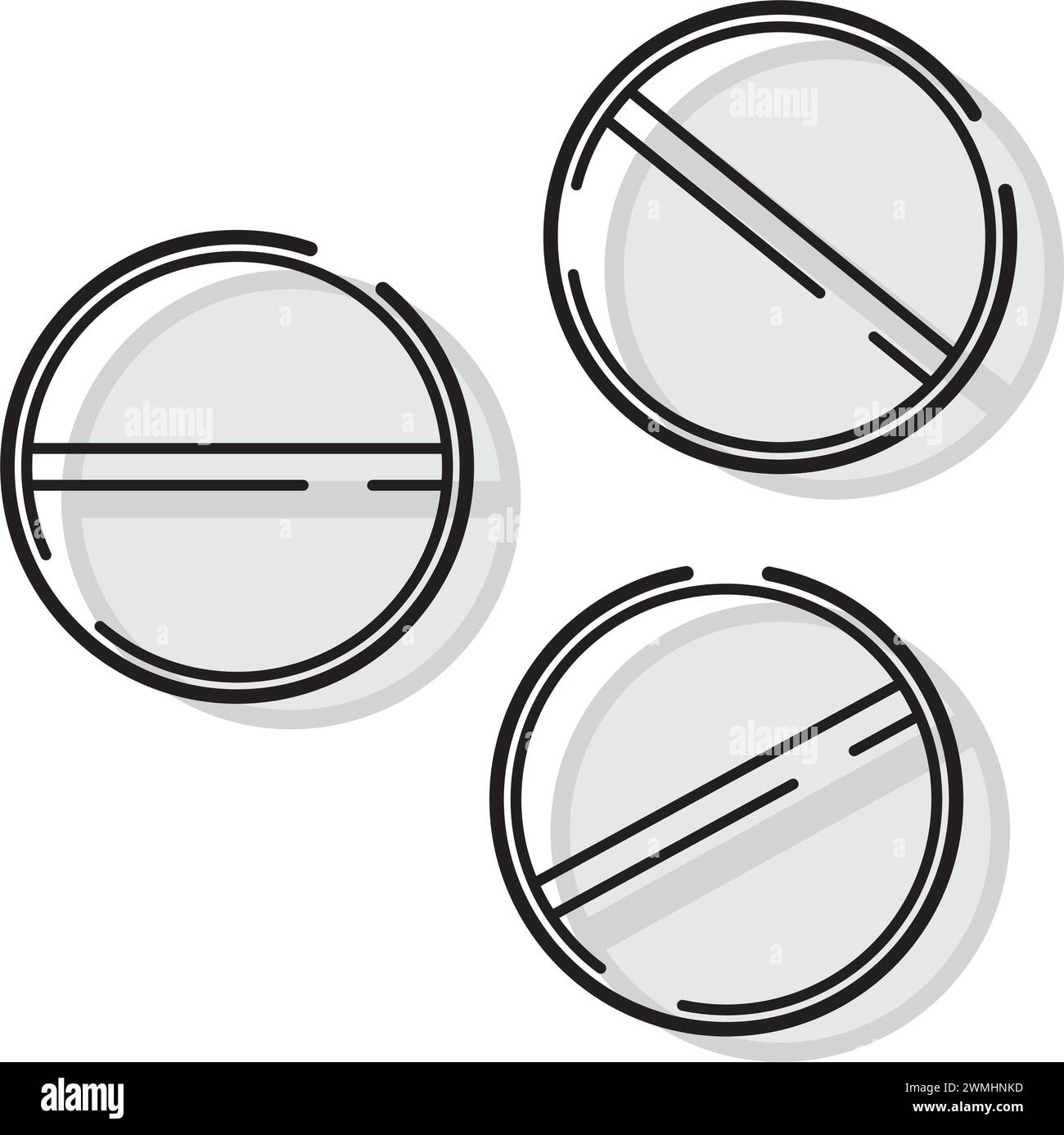 Colored pill medicine icon hi-res stock photography and images - Alamy