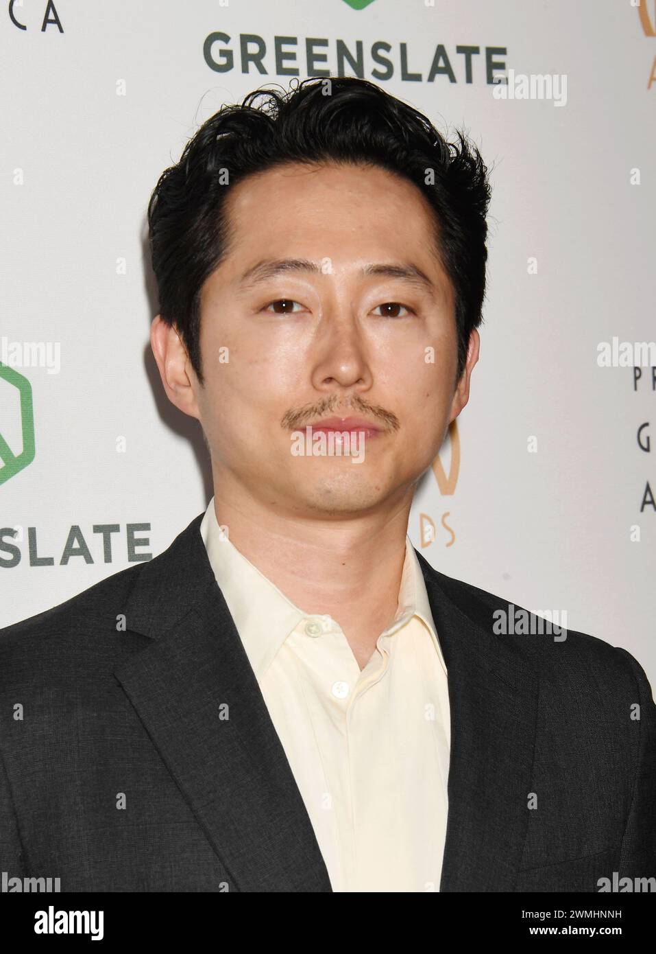 HOLLYWOOD, CALIFORNIA - FEBRUARY 25: Steven Yeun attends the 35th ...