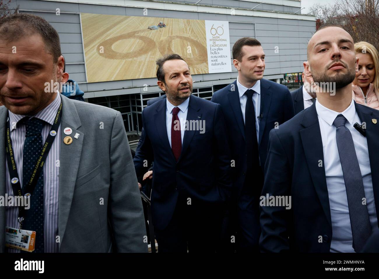 © Thomas Padilla/MAXPPP - 26/02/2024 ; Paris, France ; VISITE DU ...