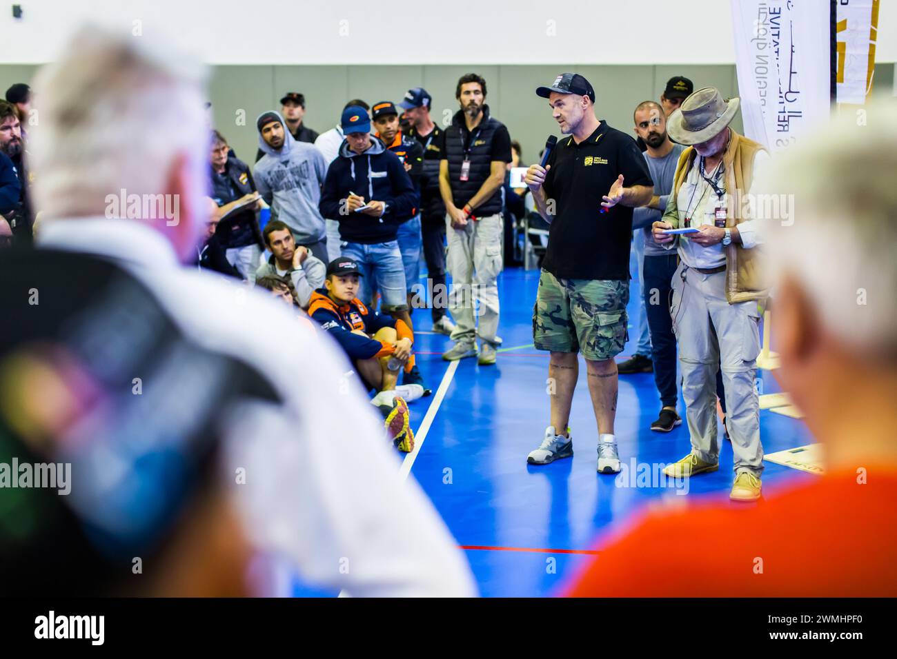 Al Dhannah, Emirats Arabes Unis. 26th Feb, 2024. MOSSI Edoardo, during ...