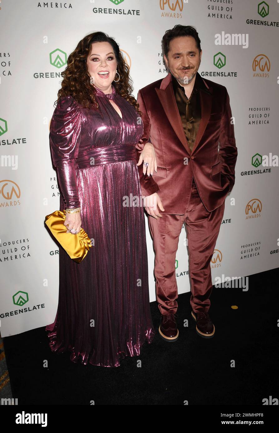 HOLLYWOOD, CALIFORNIA - FEBRUARY 25: (L-R) Melissa McCarthy and Ben ...