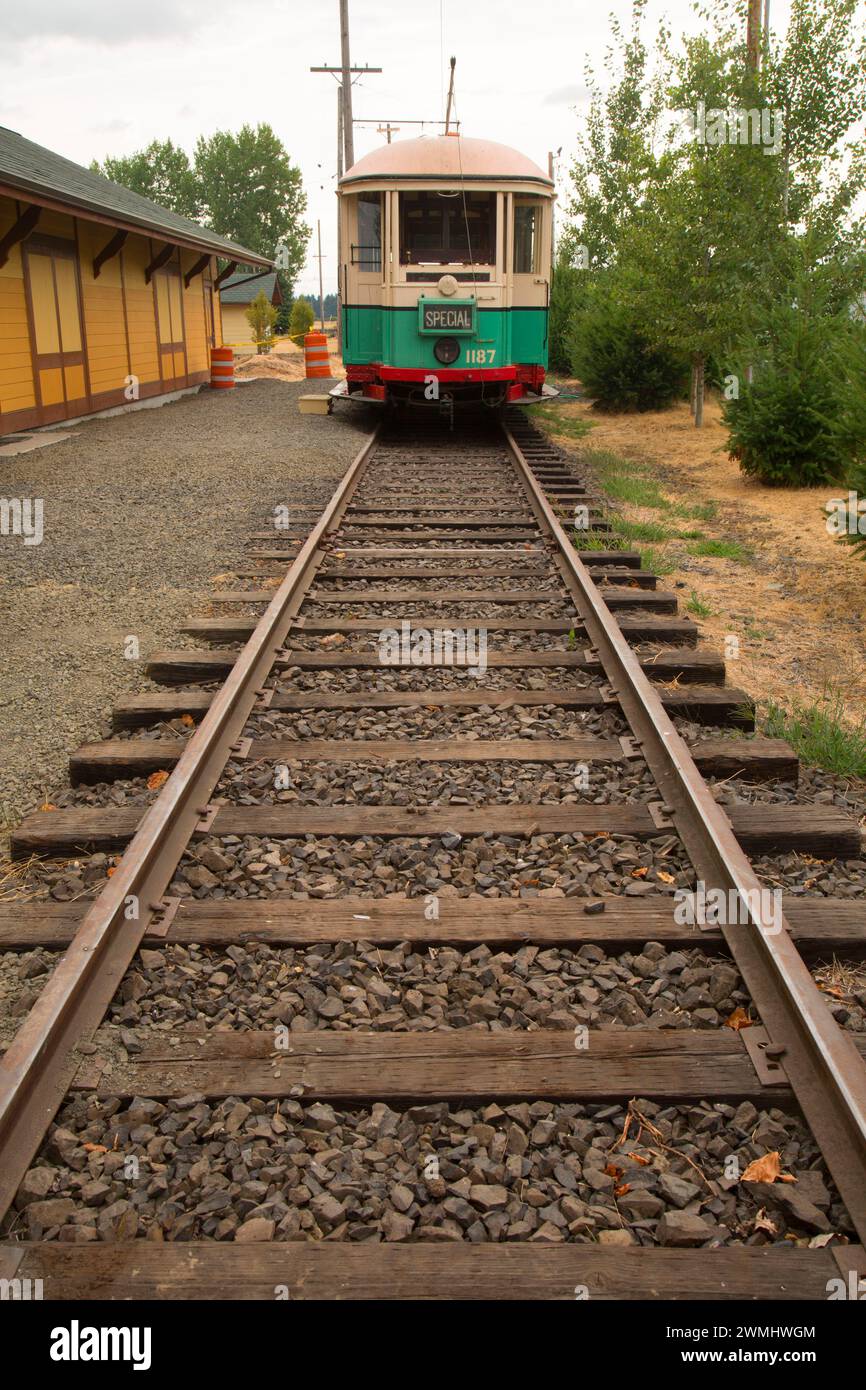 Oregon electric railway museum hi-res stock photography and images - Alamy