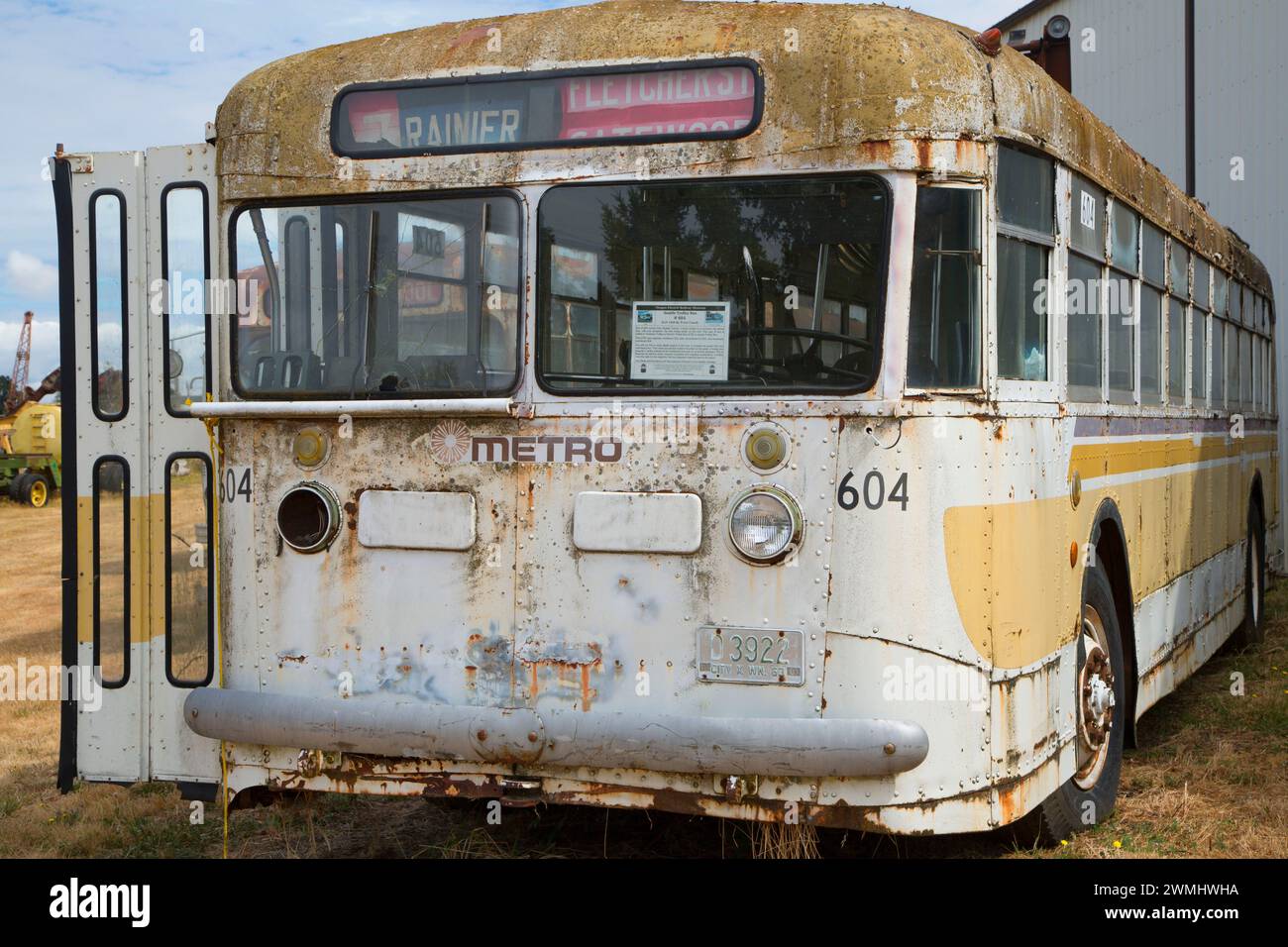 Seattle Metro electric bus at Oregon Electric Railway Museum, Great ...