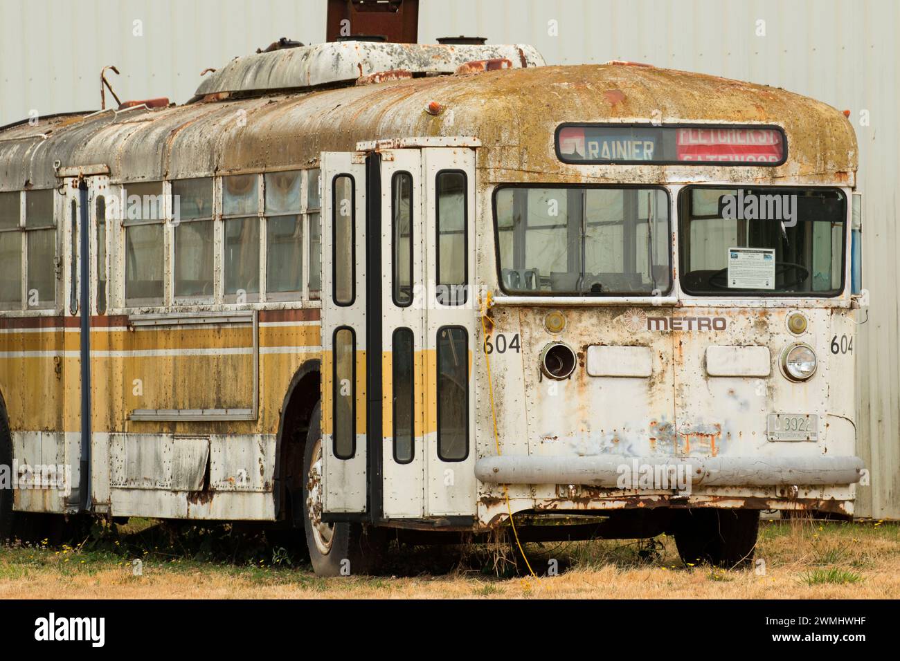 Seattle Metro electric bus at Oregon Electric Railway Museum, Great ...