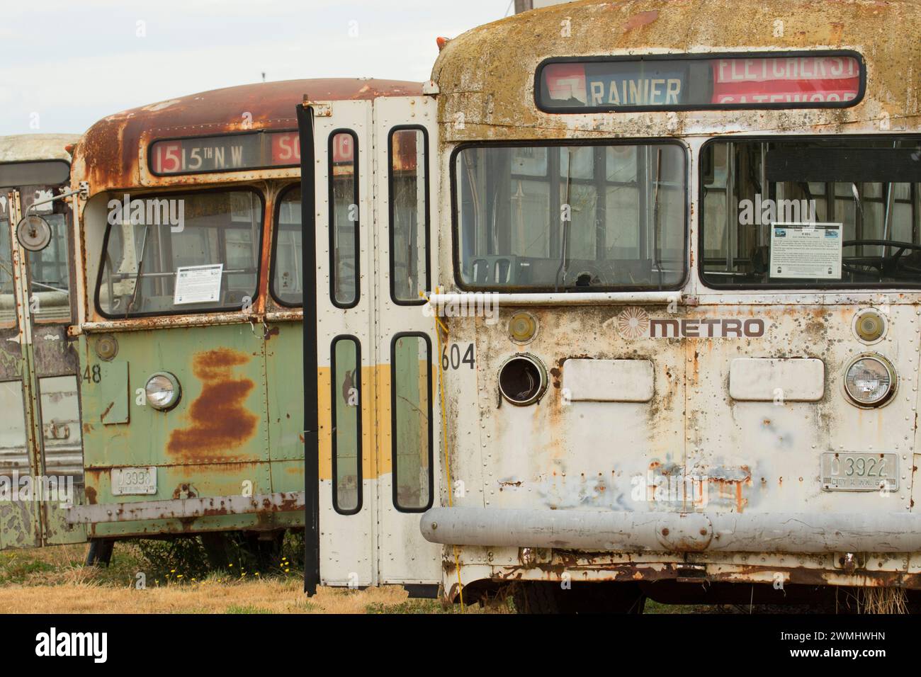 Seattle Metro electric bus at Oregon Electric Railway Museum, Great ...