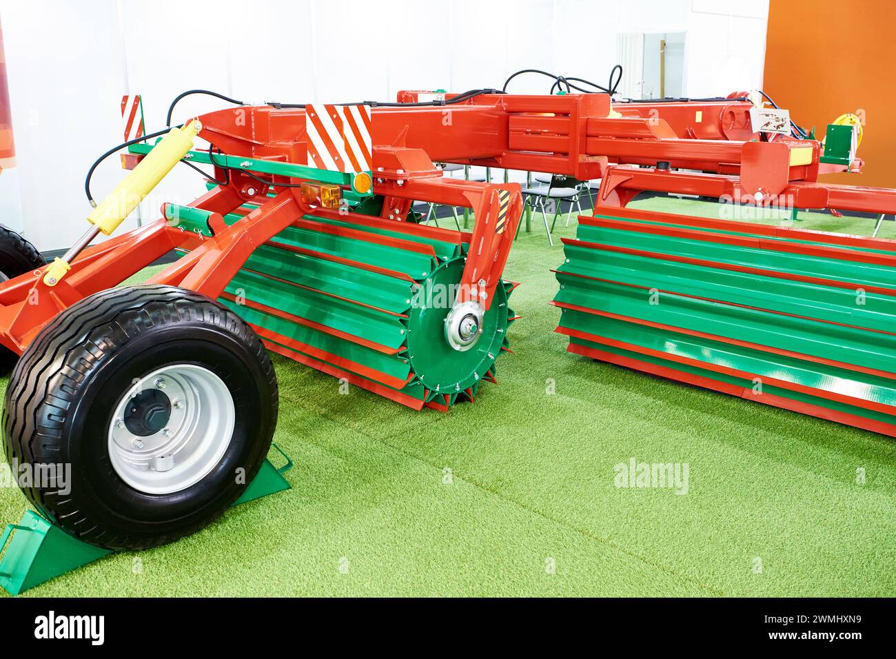 Rotary chopper roller for agricultural transport for sunflower, corn ...