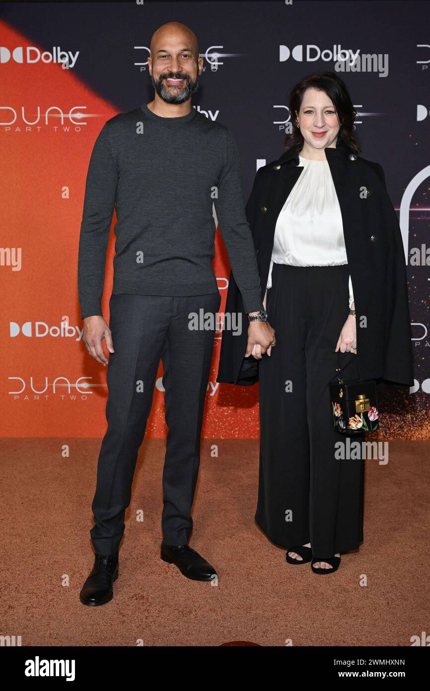 Photo by: zz/NDZ/STAR MAX/IPx 2024 2/25/24 Keegan-Michael Key and Elle ...