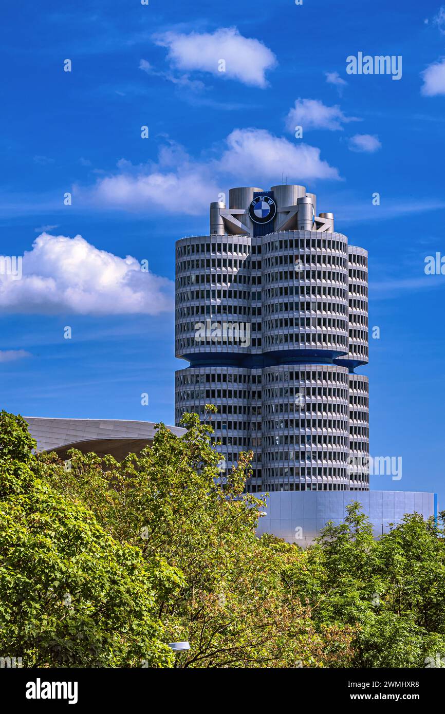 Bavaria, Munich, BMW Headquarters Stock Photo - Alamy