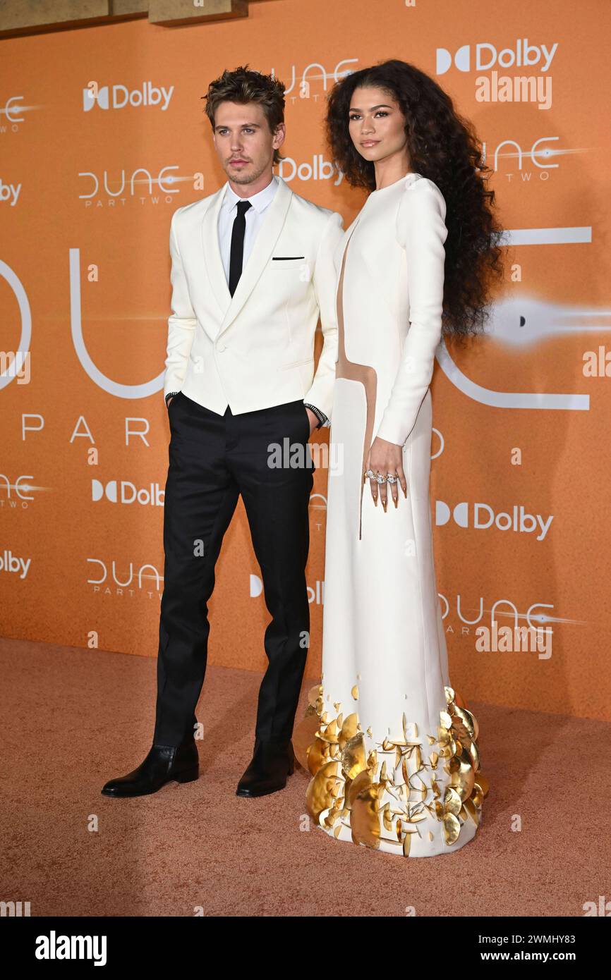 Photo by: zz/NDZ/STAR MAX/IPx 2024 2/25/24 Austin Butler and Zendaya ...