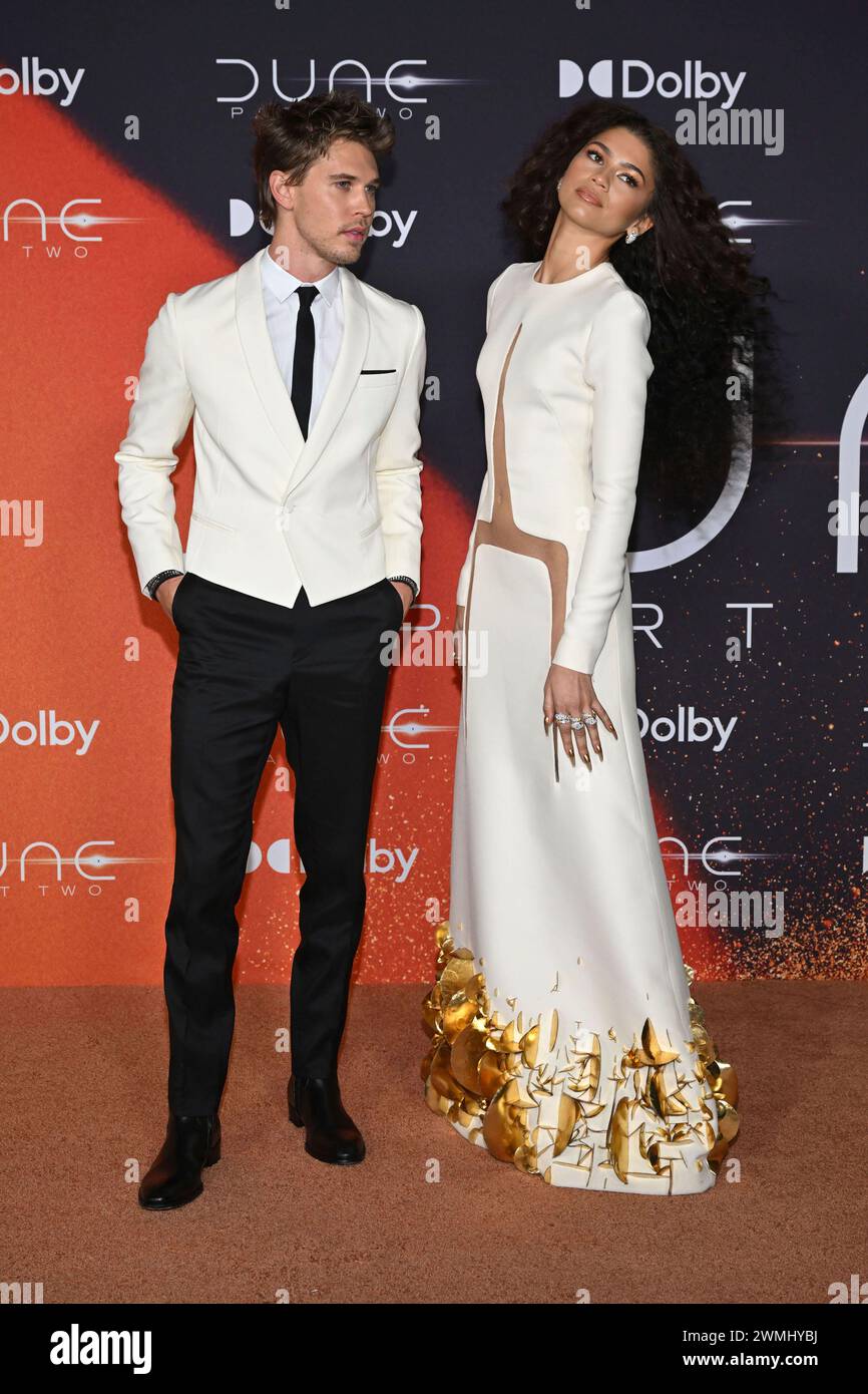 Photo by: zz/NDZ/STAR MAX/IPx 2024 2/25/24 Austin Butler and Zendaya ...