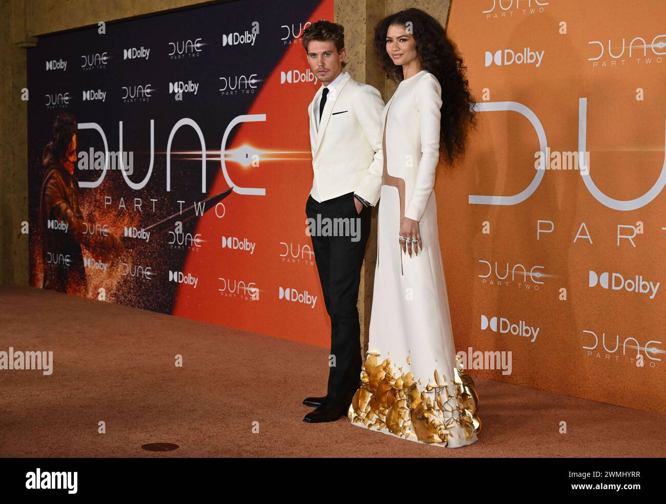 Photo by: zz/NDZ/STAR MAX/IPx 2024 2/25/24 Austin Butler and Zendaya ...