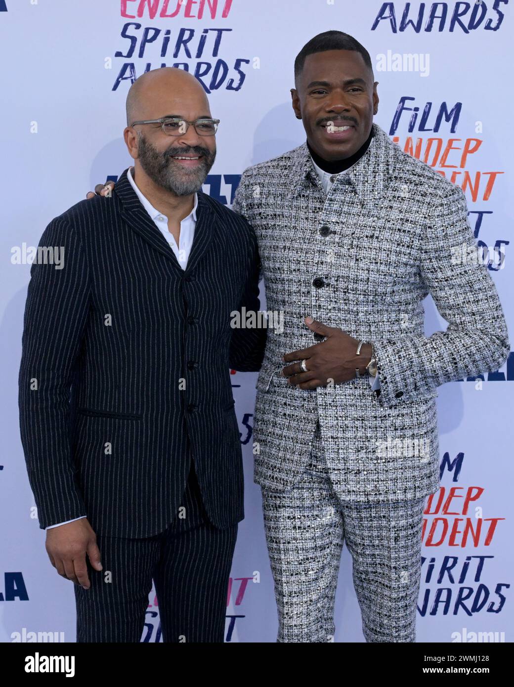 Santa Monica, California, USA. 25th Feb, 2024. Jeffrey Wright and ...